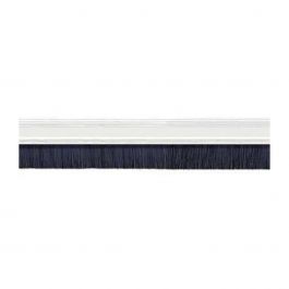 Exitex White PVC Brush Strip Draught Excluder 914mm