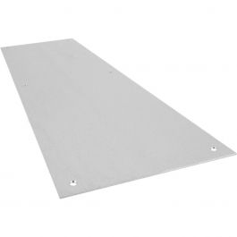 Aluminium Kickplate 1000mm x 150mm | Satin Anodised Aluminium